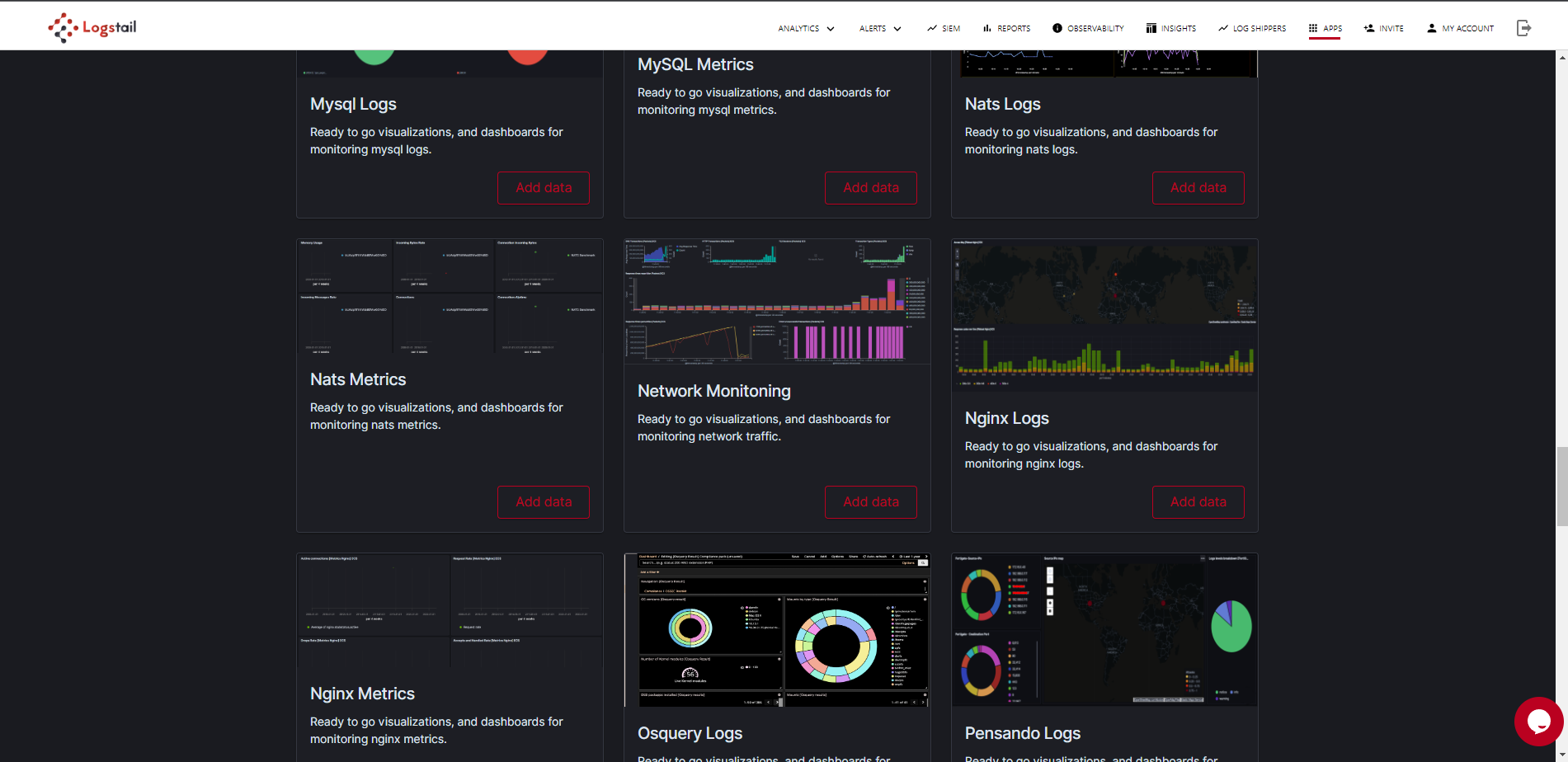 View your Data